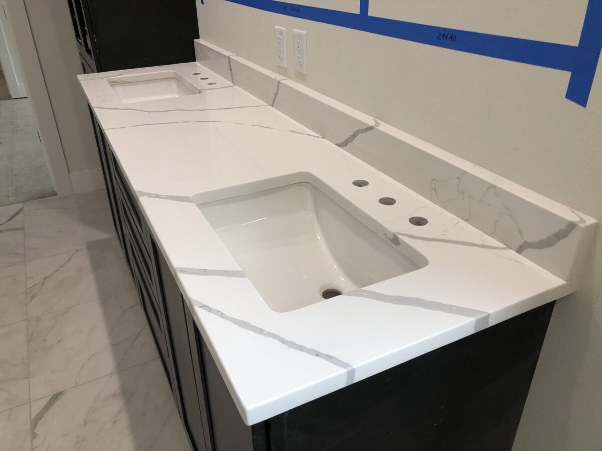 Vanities | Finished Jobs - Wisconsin Granite