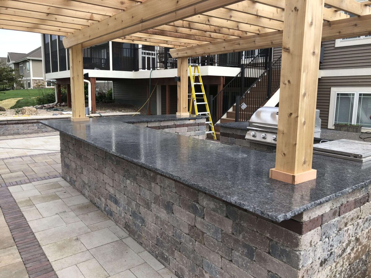 Outdoor Applications | Finished Jobs - Wisconsin Granite
