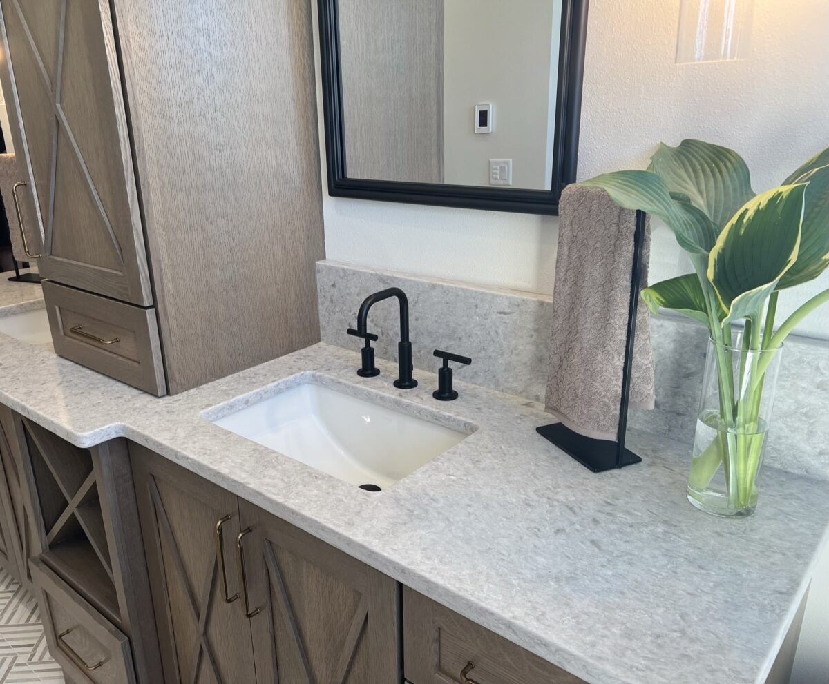 Vanities | Finished Jobs - Wisconsin Granite